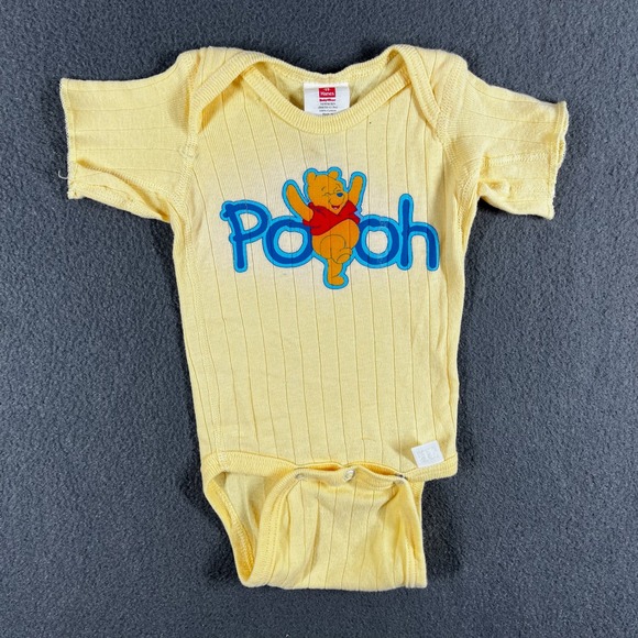 Disney | One Pieces | Vintage Hanes Disney Winnie The Pooh Ribbed Baby ...